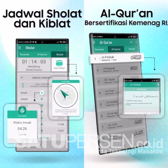 Yuk Instal 4 Aplikasi Adzan Pengingat Waktu Sholat Otomatis