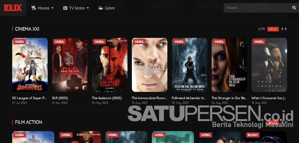 Download IDLIX Apk, Streaming Film & TV Full Subtitle Indonesia