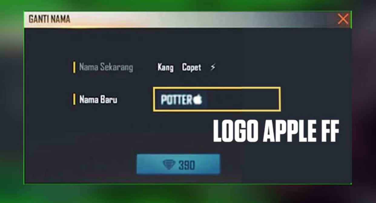 Cara Membuat Logo Apple iPhone FF di Android 100% Work